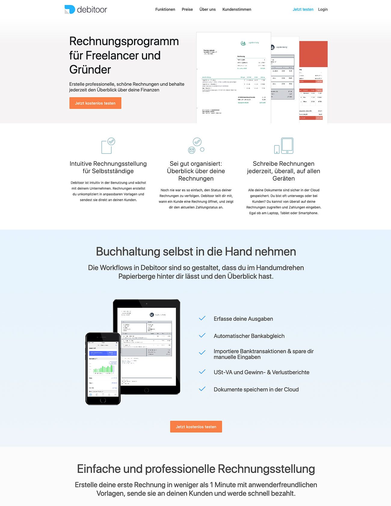 10 deutsche Landing Page Beispiele von denen du viel lernst - LykeUp